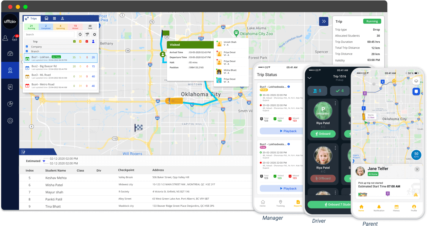 School bus tracking software - wavestechx.com